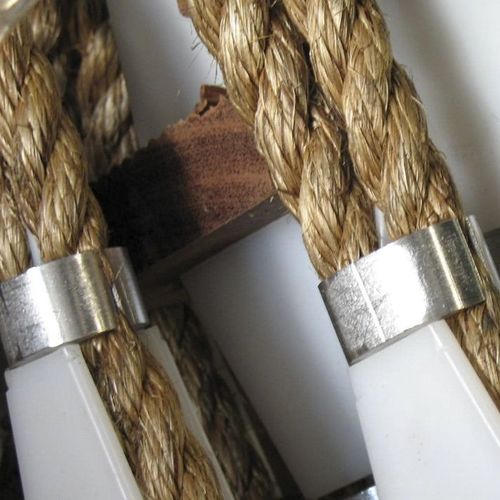 Pilot Ladder Manufacture Hand Whipping Vs Metal Clamps